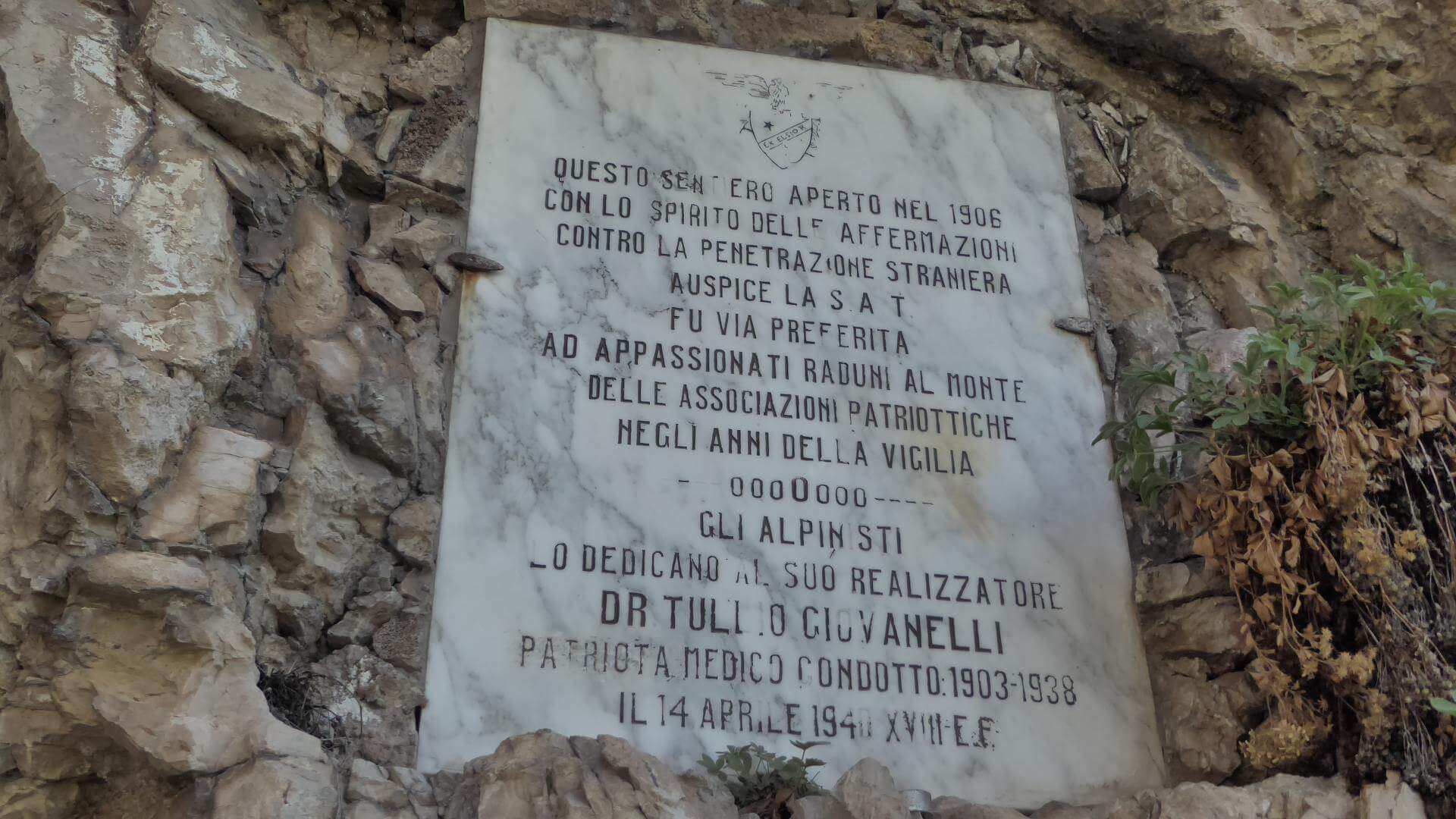 Aided path Burrone Giovanelli