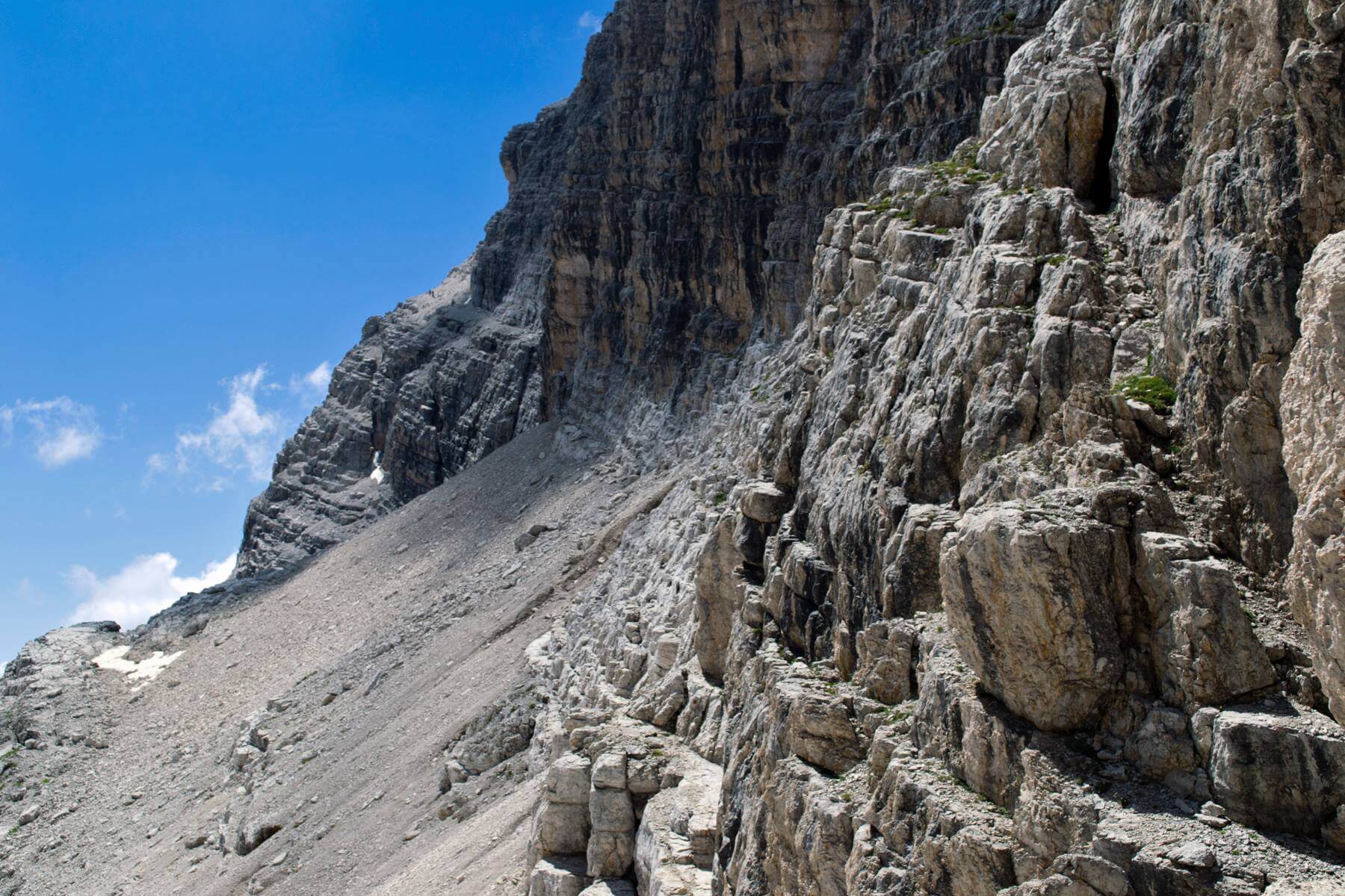 Ferrata Benini nelle Dolomiti di Brenta