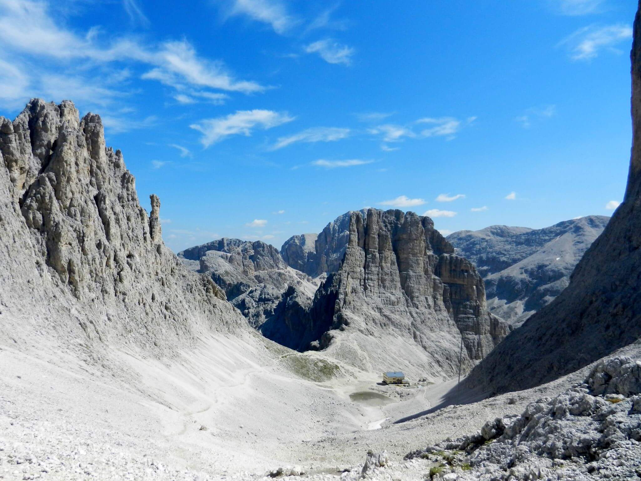 Via Ferrata to Passo Santner